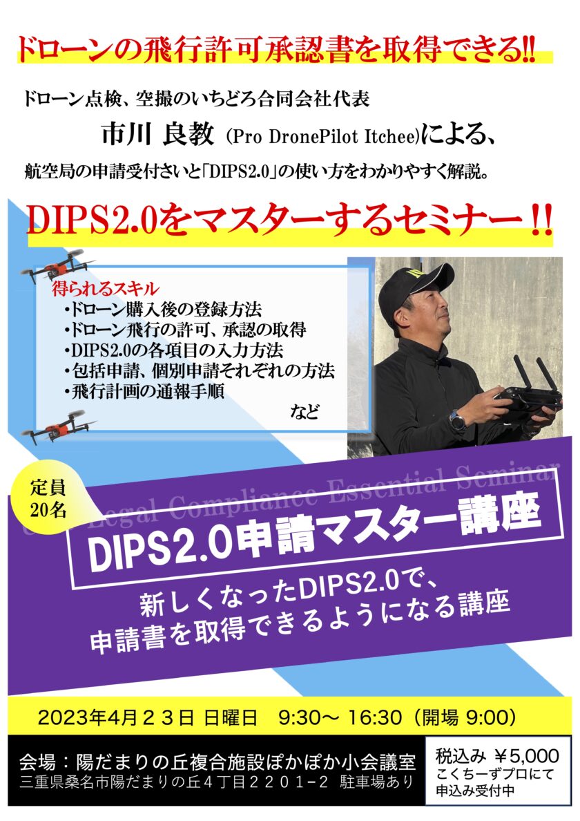 DIPS2.0 申請マスター講座 - 太陽光発電点検のICHIDORO